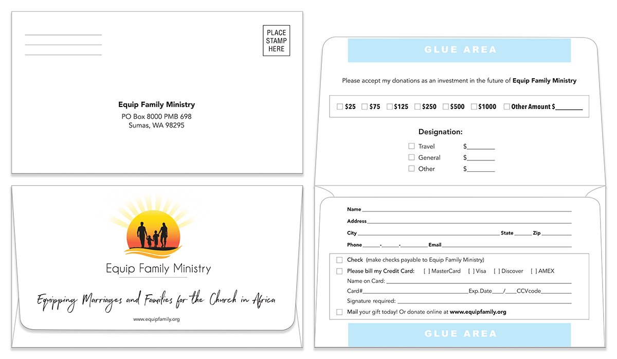 We'll Design Remittance Envelopes from Scratch