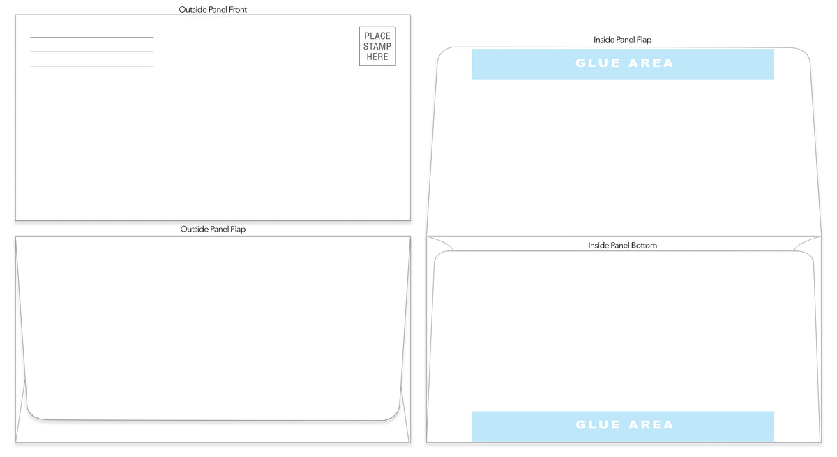 #6¾ Custom Remittance Envelopes - Donation Envelopes